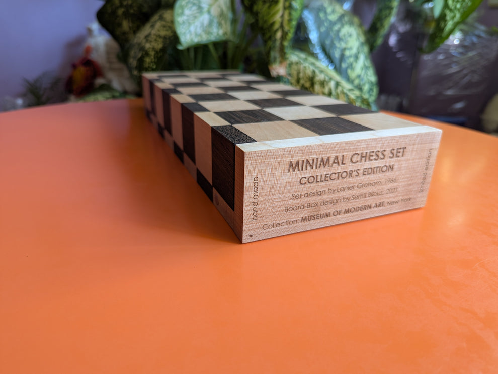 Collector's Minimal Chess Set. Handmade. Lanier Graham Chess set with ...