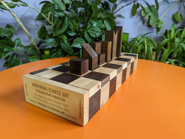 Collector's Minimal Chess Set. Handmade. Lanier Graham Chess set with ...