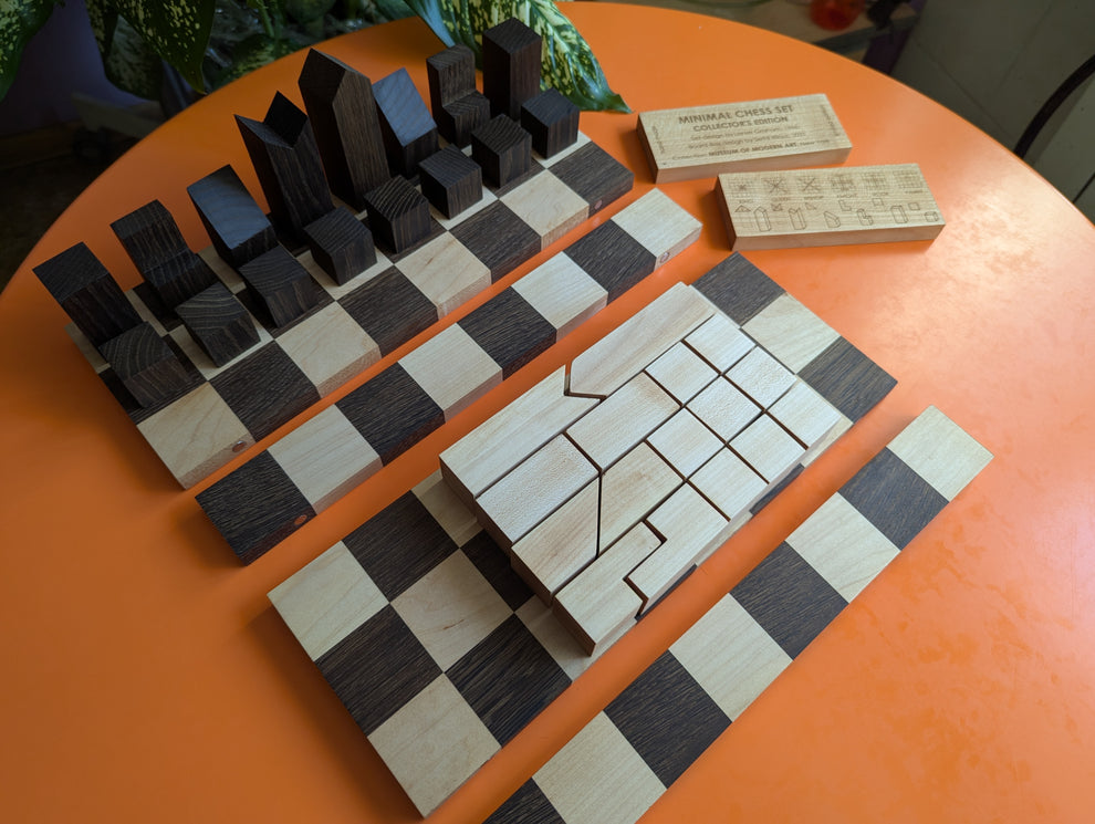 Collector's Minimal Chess Set. Handmade. Lanier Graham Chess set with ...